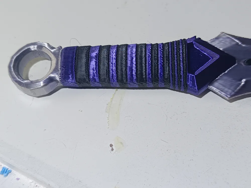 Genshin Dagger + Mark - Free 3D Print Model - MakerWorld