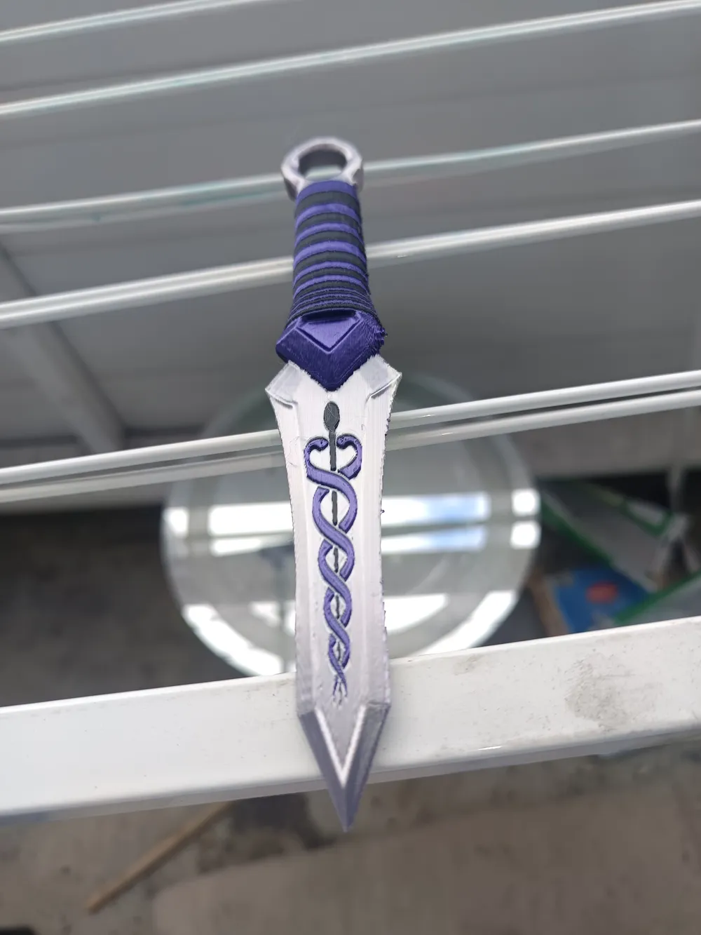 Genshin Dagger + Mark - Free 3D Print Model - MakerWorld