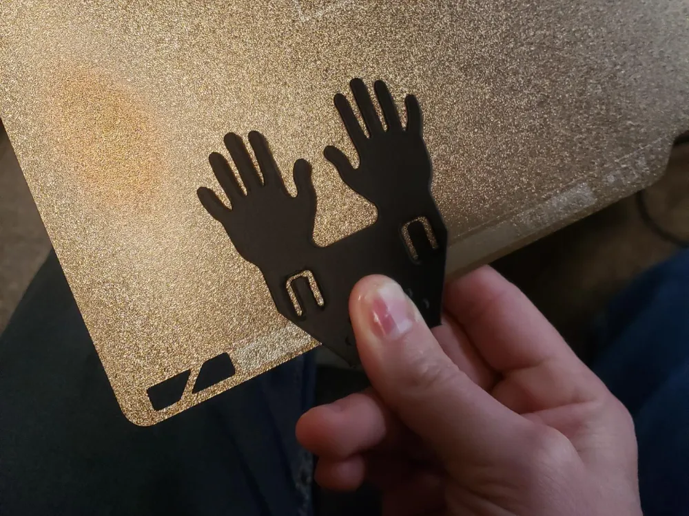 Build Plate Touch Side Indicator by MeasureOnceCutTwice - MakerWorld