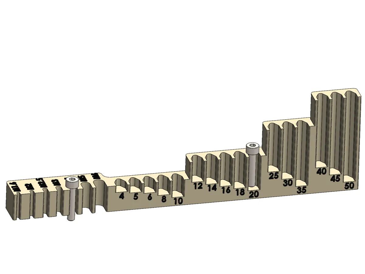 Fast and precise screw sorter (metric) - Free 3D Print Model - MakerWorld