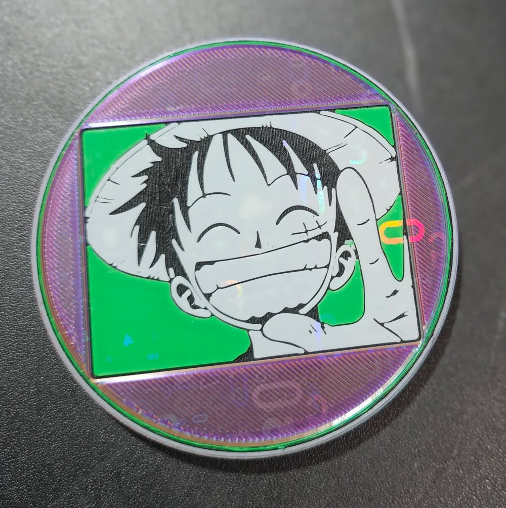 Luffy Mini Disc by Hypnotic - MakerWorld