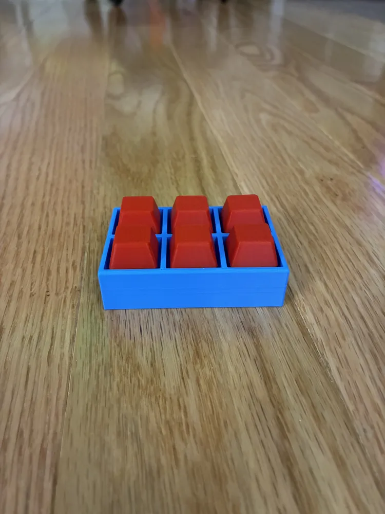 6 key clicker fidget - Free 3D Print Model - MakerWorld