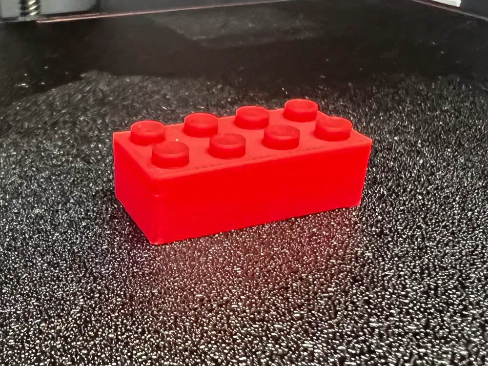 Lego Brick 2x4 FUNCTIONAL REAL SCALE!!! - Free 3D Print Model - MakerWorld