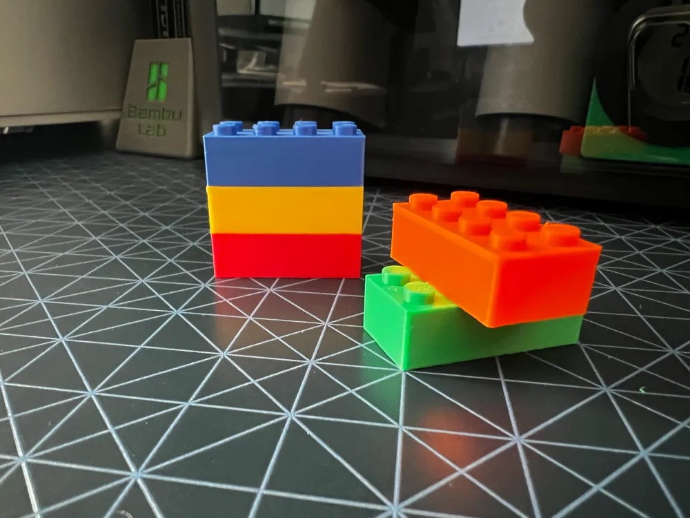 Lego Brick 2x4 FUNCTIONAL REAL SCALE!!! - Free 3D Print Model - MakerWorld