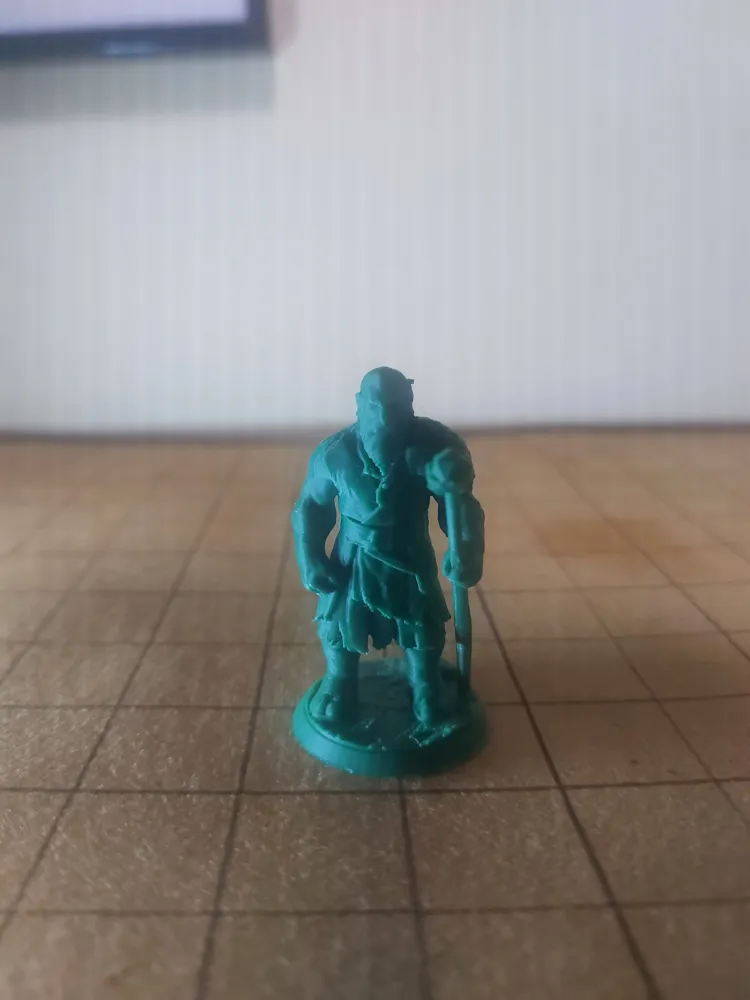 Gruff - Goliath / Human Druid - DnD Pathinder Mini - Free 3D Print ...