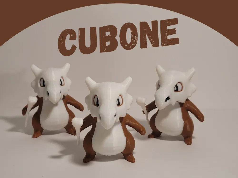 Adorable Cubone Pokémon by Filippo02 - MakerWorld