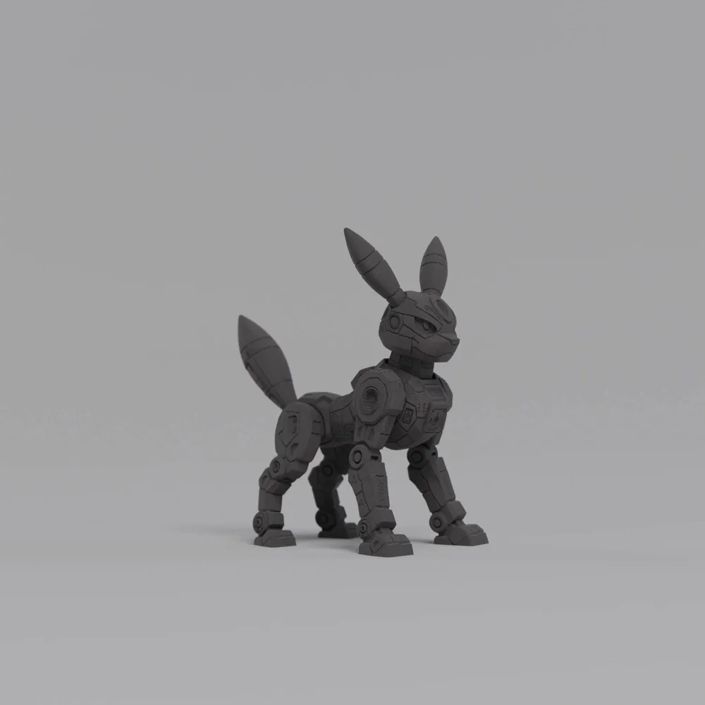 Mecha Umbreon - Pokemon - Free 3D Print Model - MakerWorld