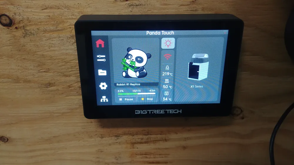 Wall mount for Panda Touch by The Young Maker - MakerWorld