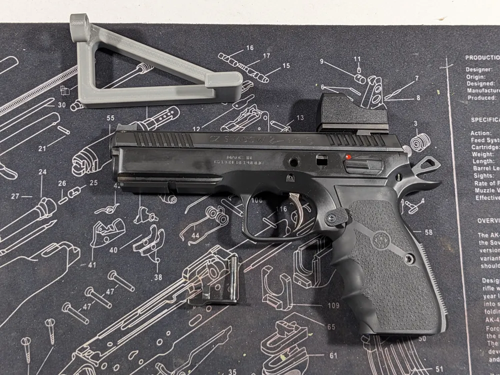 CZ Shadow 2 Disassembly Helper - Free 3D Print Model - MakerWorld