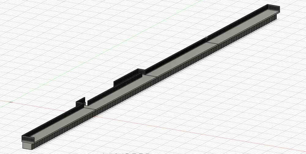 N-scale train station - Free 3D Print Model - MakerWorld