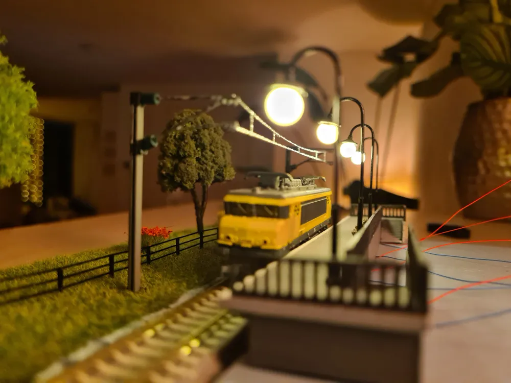 N-scale train station - Free 3D Print Model - MakerWorld