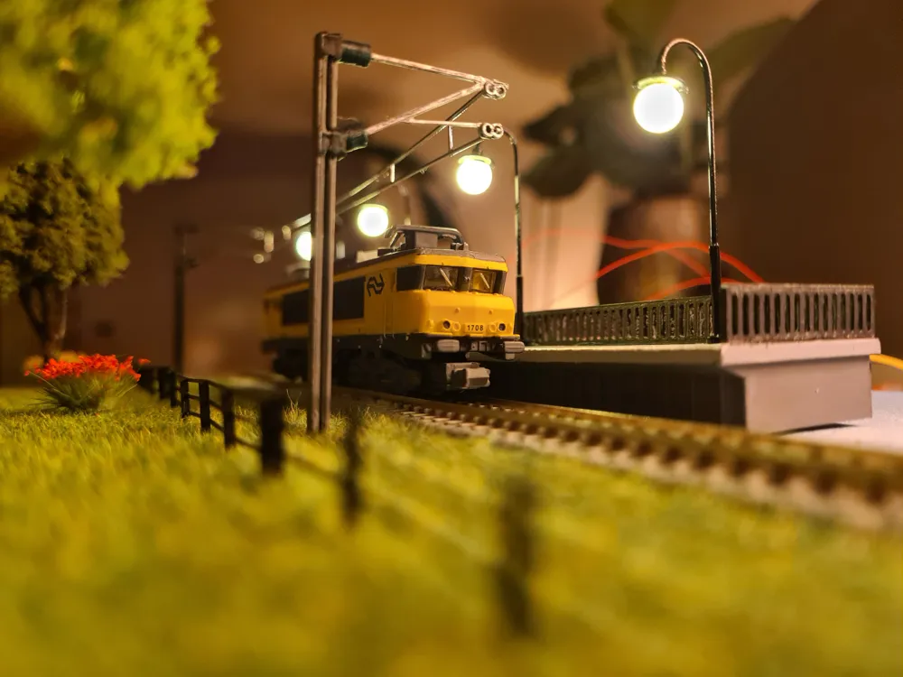 N-scale train station - Free 3D Print Model - MakerWorld