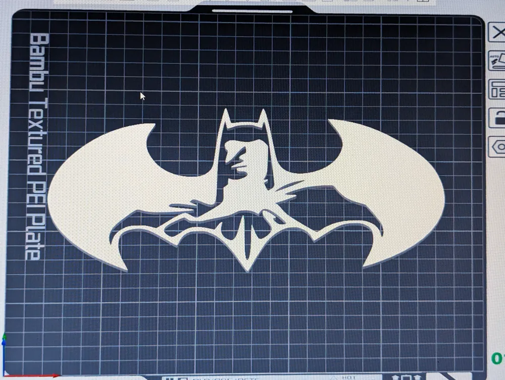 Batman Logo Wall Art by Rad Makes - MakerWorld
