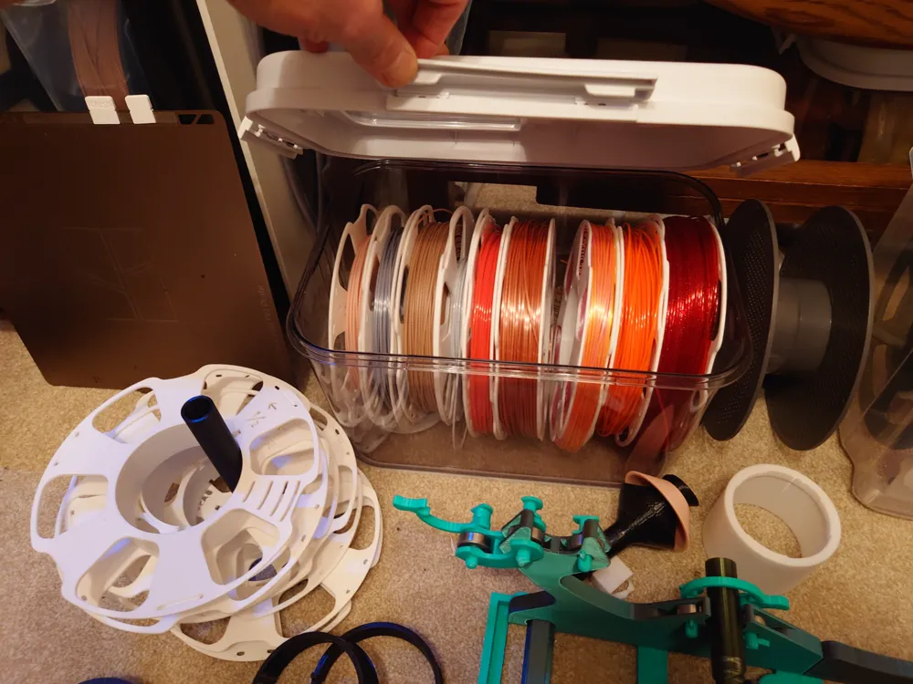 1/3rd & 2/3rd modular divided spool leadscrew in 1 Remixed by Anthony Hatswell - MakerWorld