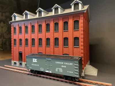 Norwich Factory Warehouse, HO Scale - Free 3D Print Model - MakerWorld