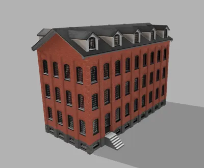 Norwich Factory Warehouse, HO Scale - Free 3D Print Model - MakerWorld