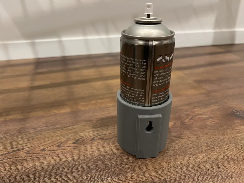 Spray Can Wall Holder 67mm by Fl0tterfeger - MakerWorld