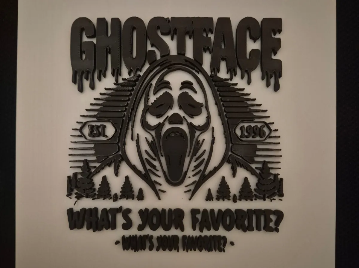 ghostface 2 3d picture by Buntsta MakerWorld: Download Free 3D Models