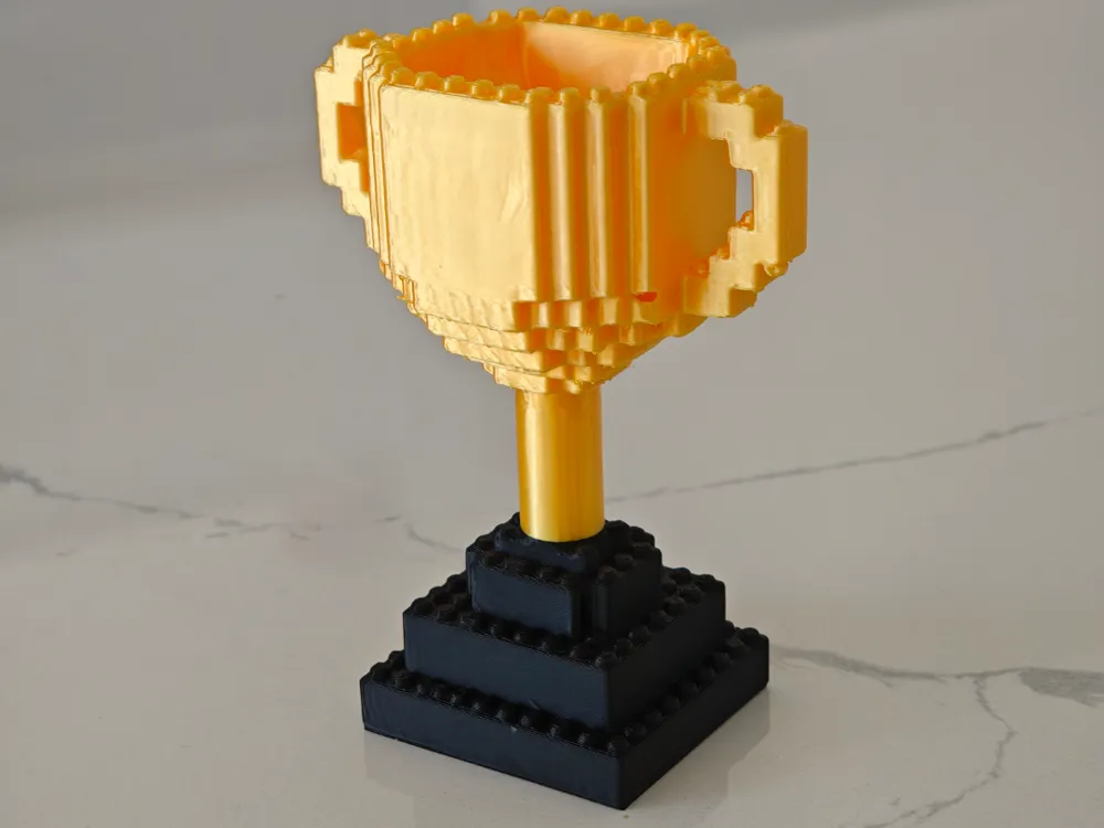 legos winner trophy brick effect price first place - Free 3D Print ...