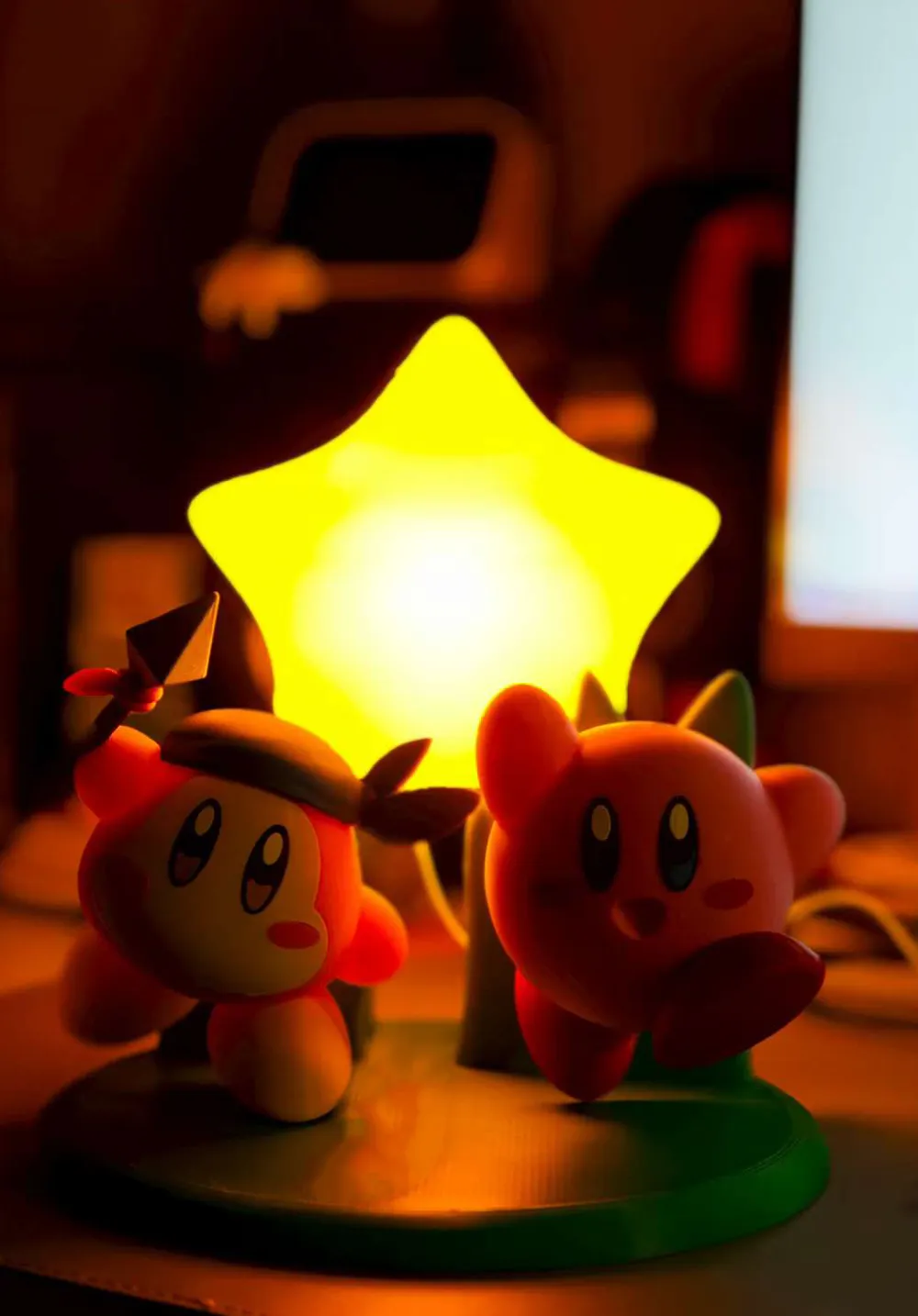 Kirby night light - Free 3D Print Model - MakerWorld