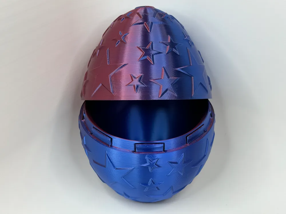 Star Dragon Egg Snap Together - Free 3D Print Model - MakerWorld