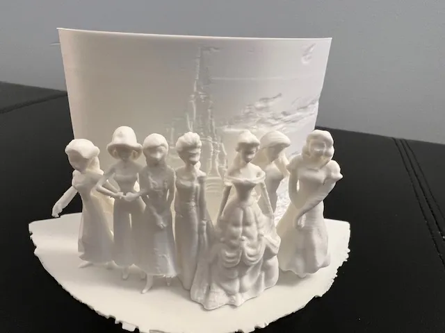 Disney Princess Night Light - Free 3D Print Model - MakerWorld