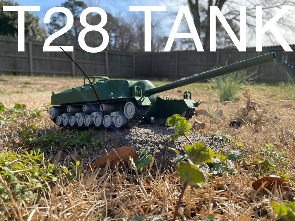 T28 (single track version) - Free 3D Print Model - MakerWorld