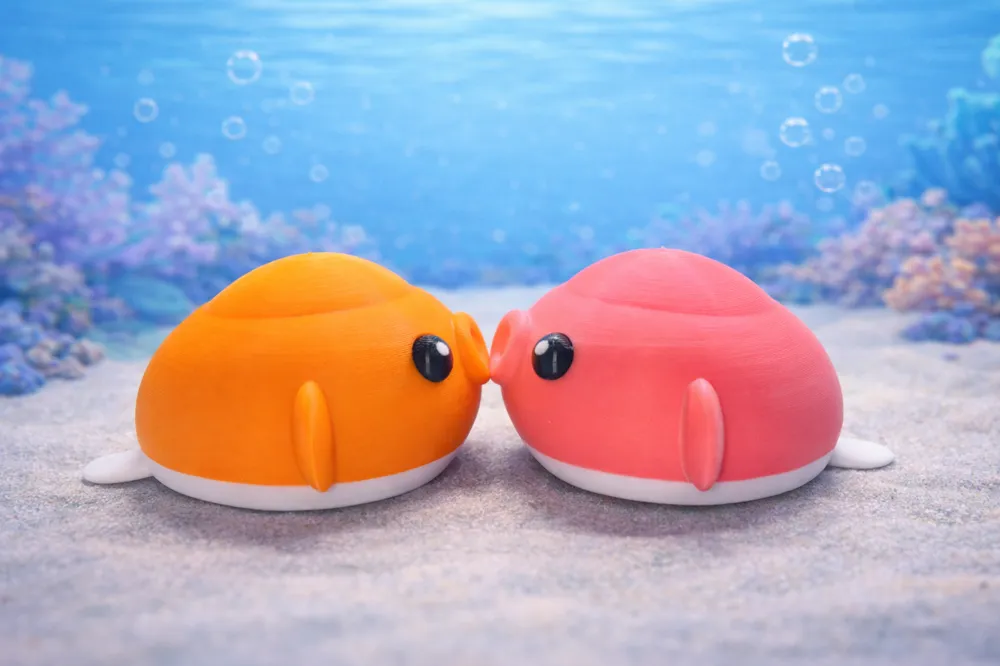 Pufflings! Puffer fish - Free 3D Print Model - MakerWorld
