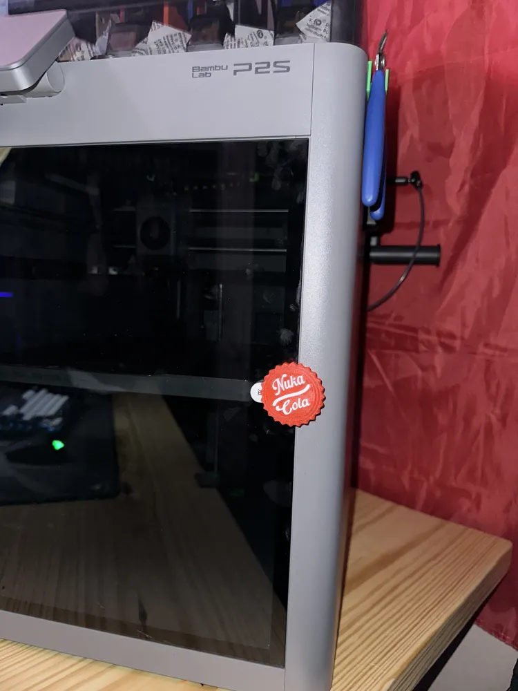Nuka Cola p2s/p1s/x1c door handle - Free 3D Print Model - MakerWorld