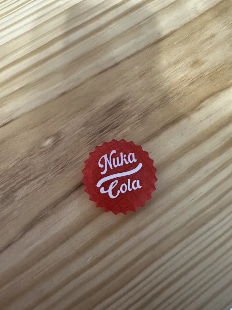 Nuka Cola p2s/p1s/x1c door handle - Free 3D Print Model - MakerWorld