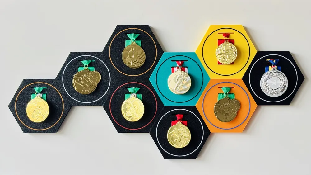 Medal display - Free 3D Print Model - MakerWorld