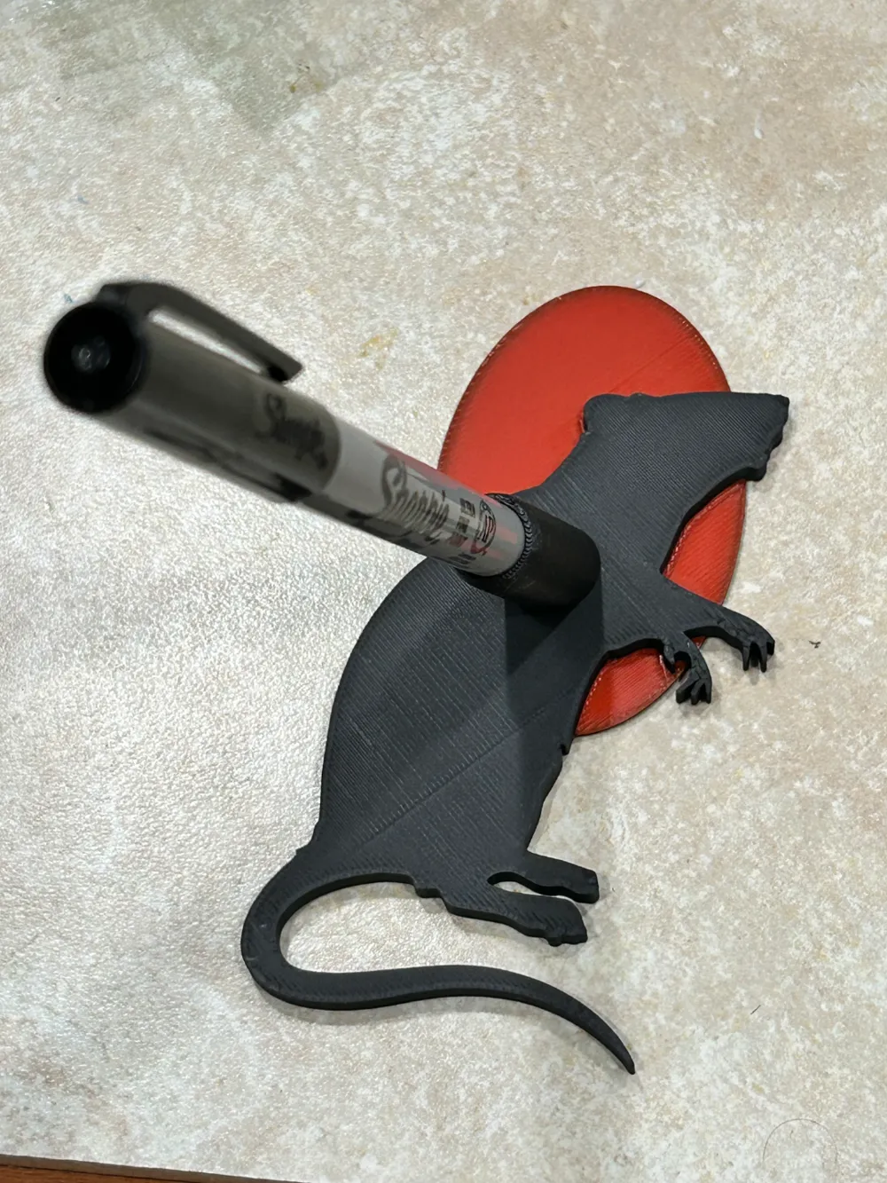 Stabbed Rat Pen Holder Remixed by item4me.com - MakerWorld