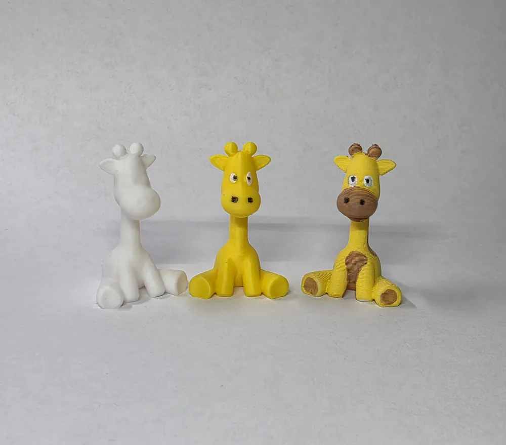 Giraffe Fidget NVC - Free 3D Print Model - MakerWorld