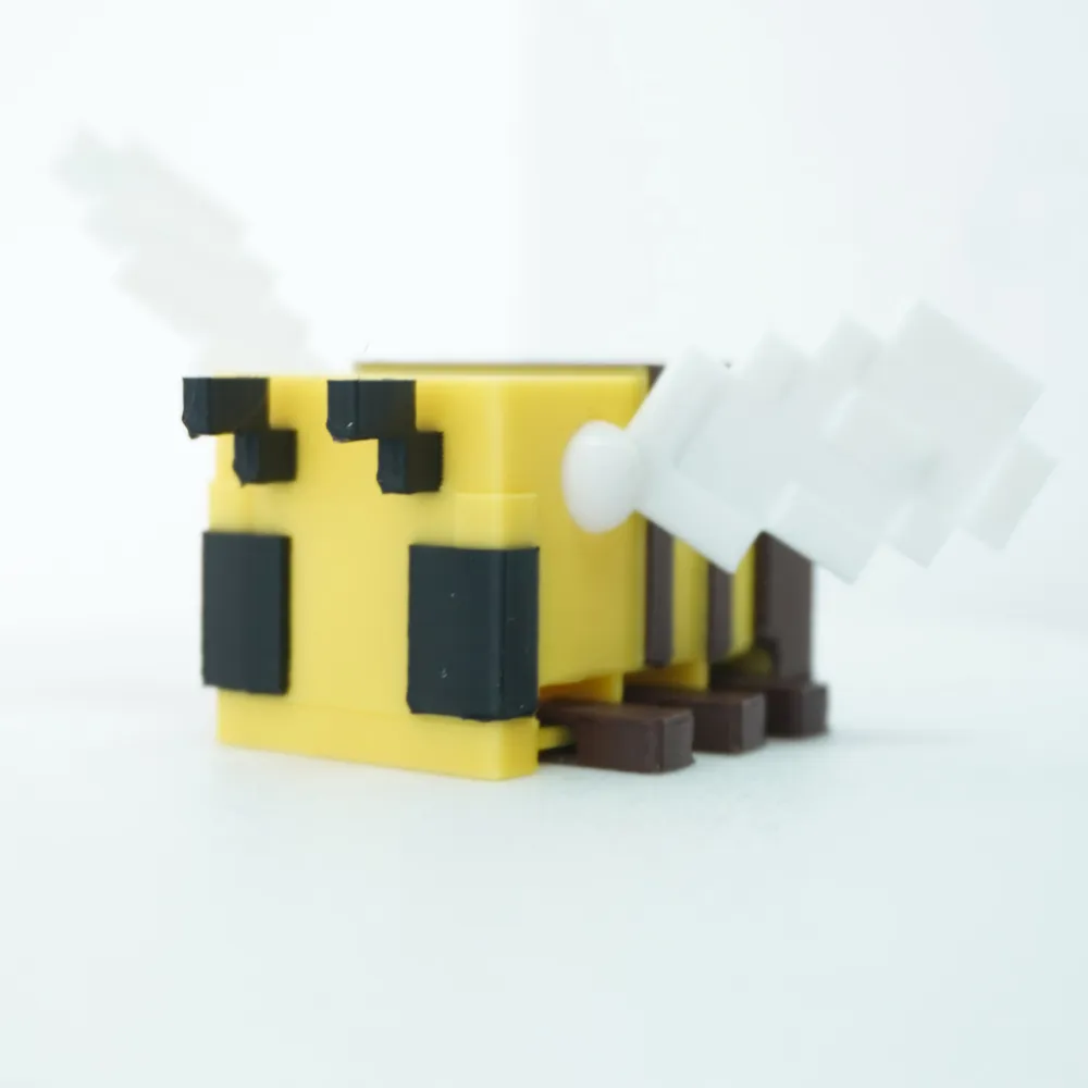 Abeja de Minecraft por FrezzleMakerWorld: Descarga Modelos 3D Gratuitos