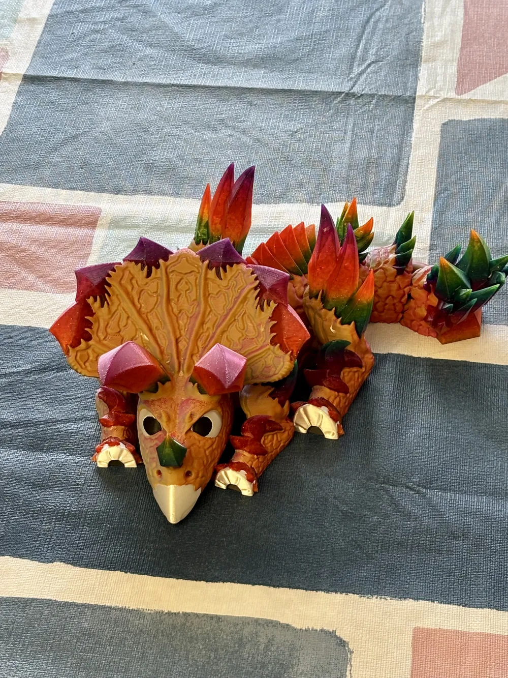 Twisted Crystal Triceratops (13gram version avail) by iBrawnFDM ...