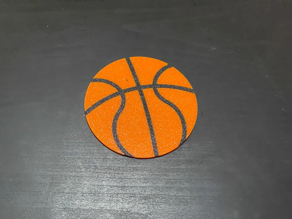 Basketball Coaster by MalcTheOracle - MakerWorld