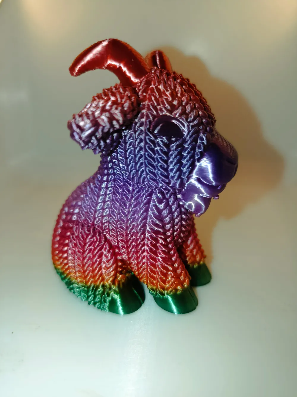 Knitted Goat - Free 3D Print Model - MakerWorld