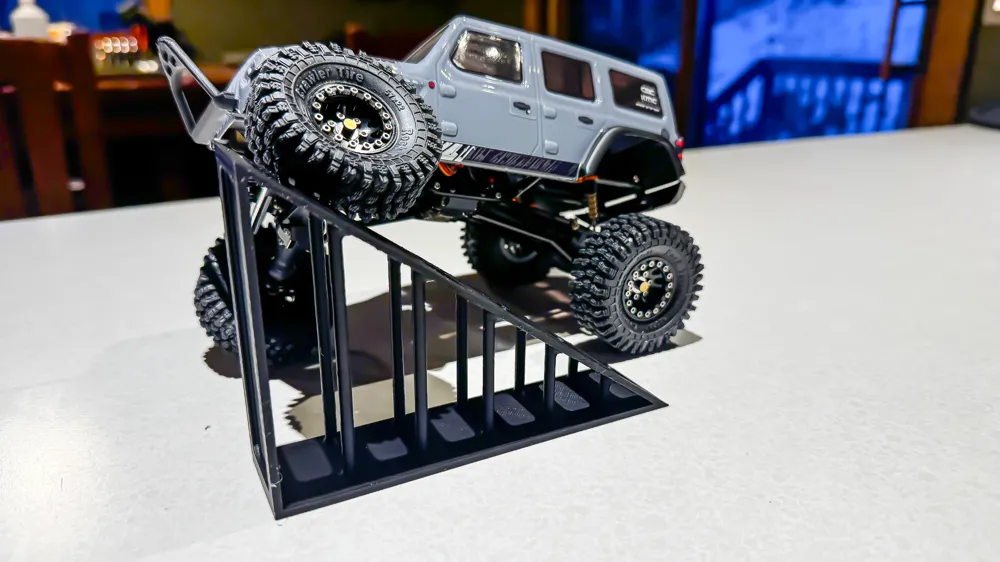 1/24 scale articulation test ramp with scale by Alaska Cub Driver ...