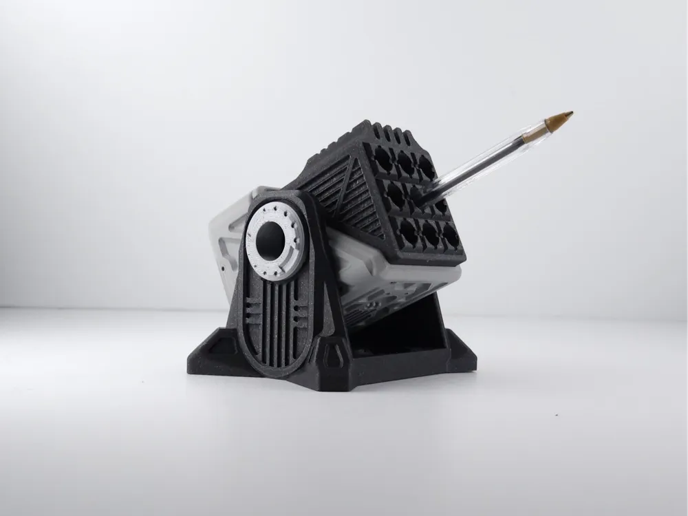 Rocket Pen Launcher Turret - Desk Defense by SMACKMAX MakerWorld ...