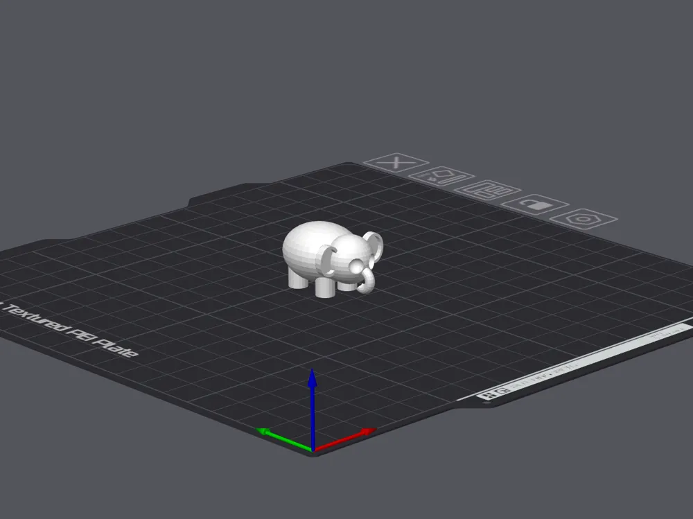 Cute Mini Elephant by Dylan Gish - MakerWorld