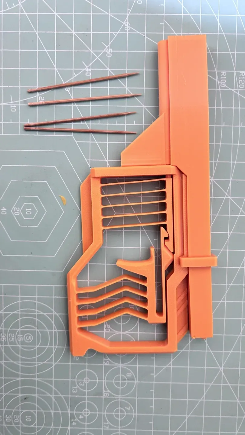 Toothpick Launcher - Free 3D Print Model - MakerWorld