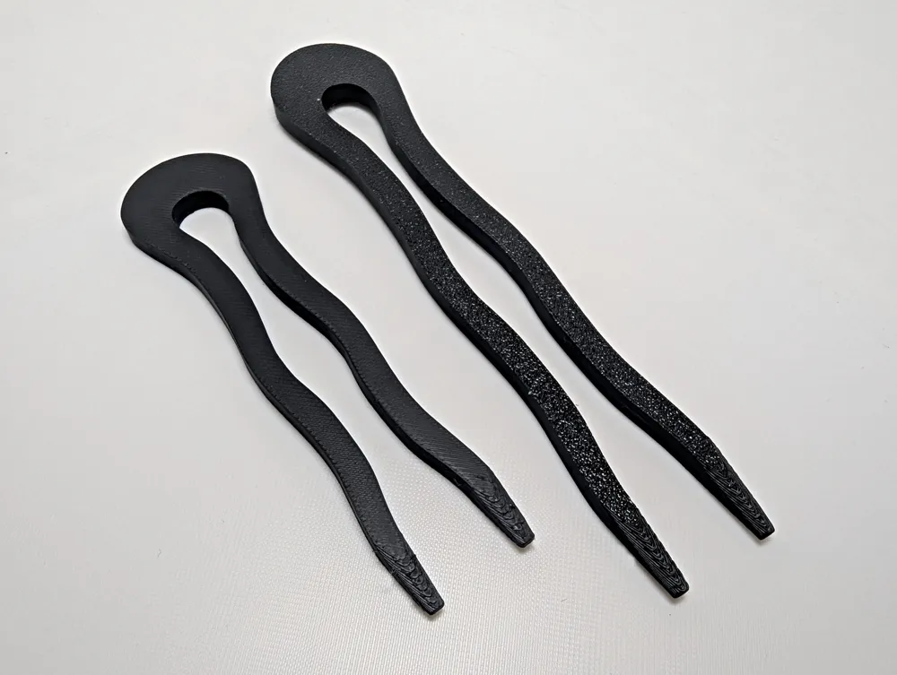 Two Prong French Hair Pin - Free 3D Print Model - MakerWorld