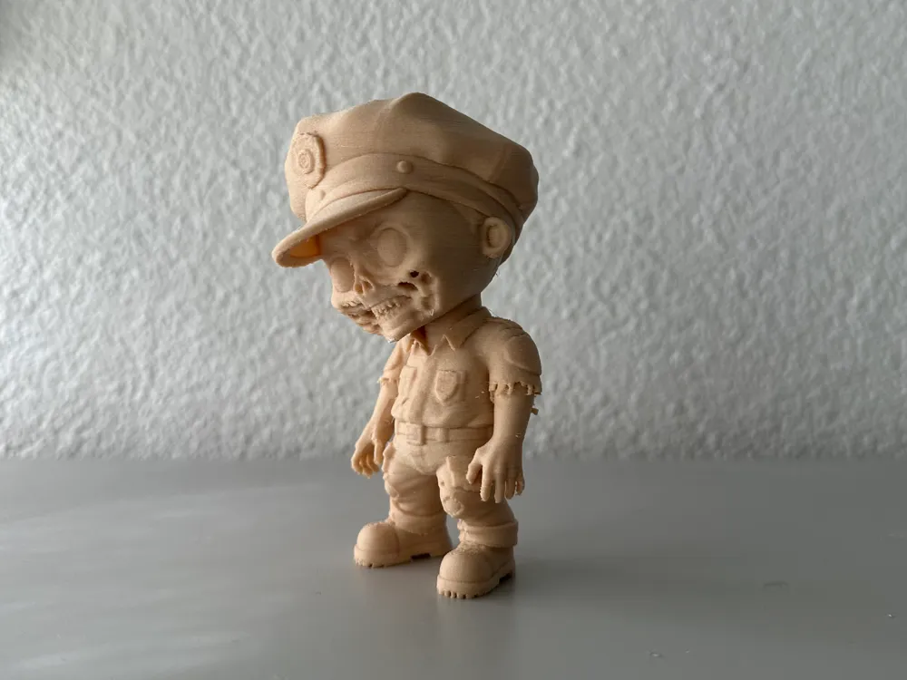 RPD Zombie Inspired Chibi Figure | Resident Evil 9 - Free 3D Print ...