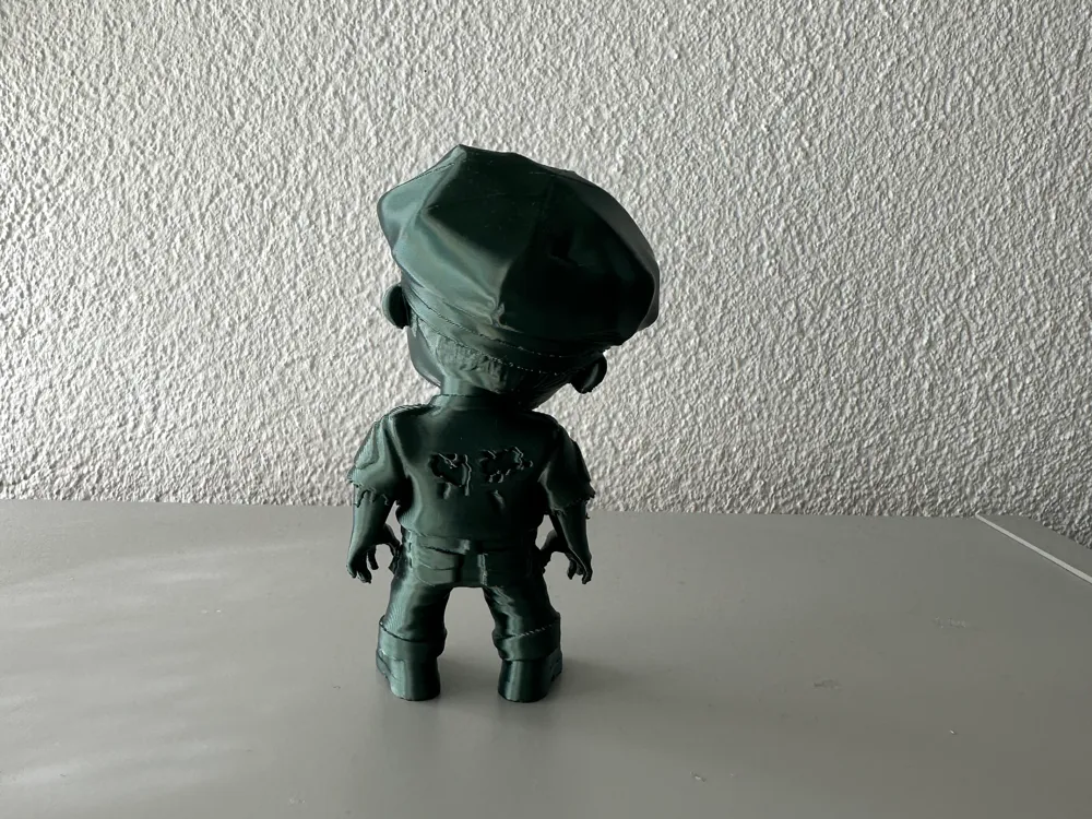 RPD Zombie Inspired Chibi Figure | Resident Evil 9 - Free 3D Print ...