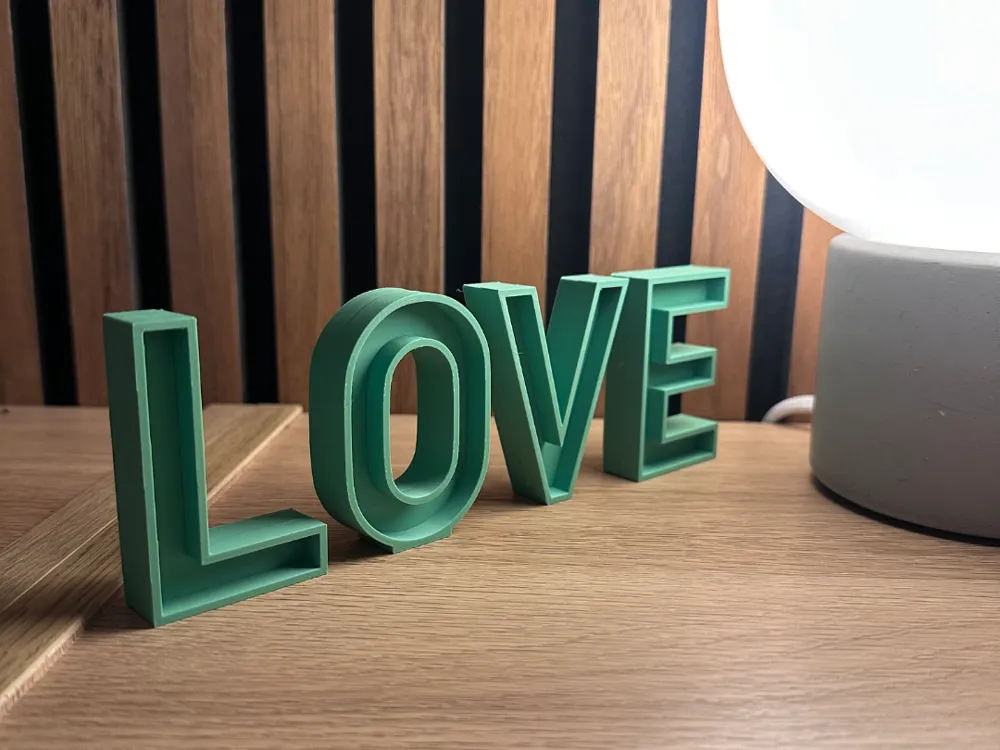LOVE Sign Letters Valentines day by Daniel NorbergMakerWorld: Download ...