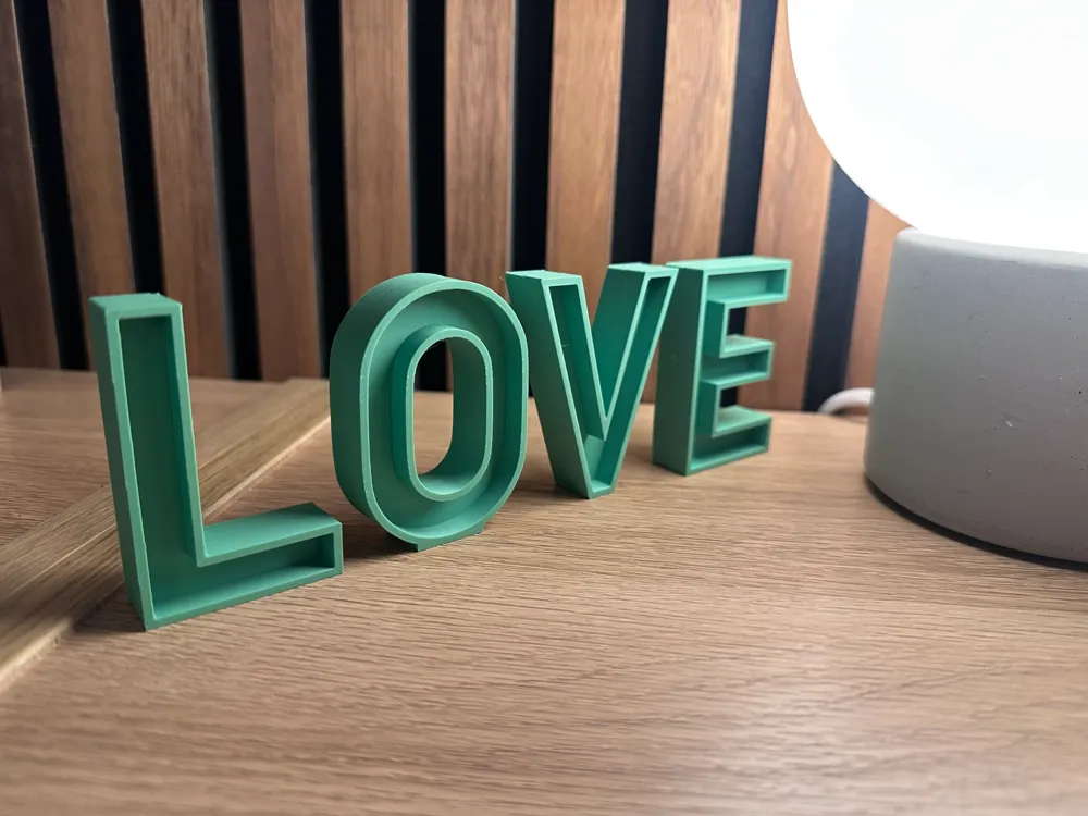 LOVE Sign Letters Valentines day by Daniel NorbergMakerWorld: Download ...