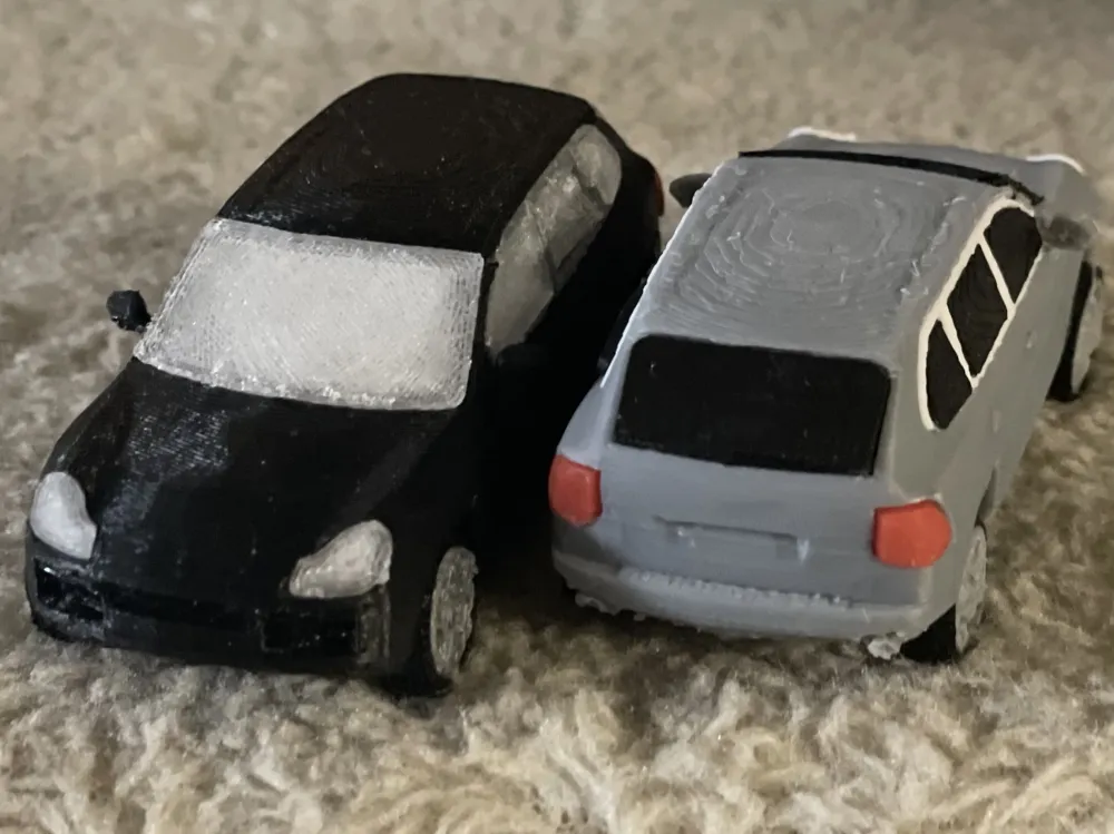 1/64 Porsche Cayenne 957 - no AMS - Free 3D Print Model - MakerWorld