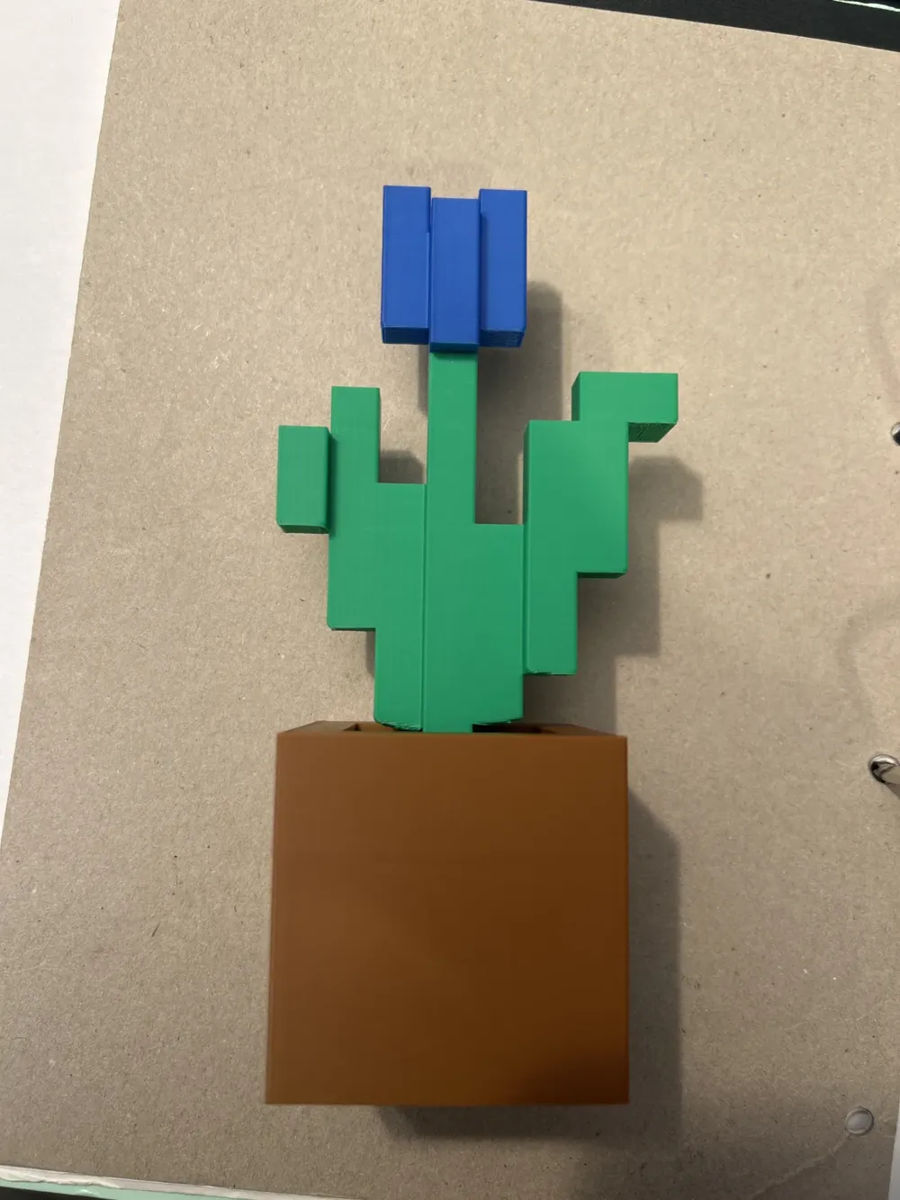 Minecraft Tulip (COLOR CHANGEABLE) - Free 3D Print Model - MakerWorld