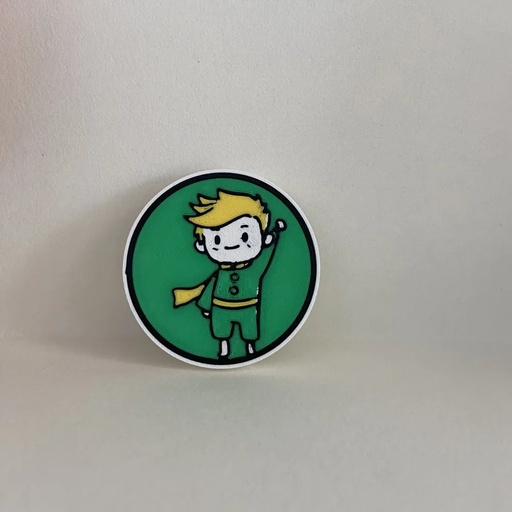 The Little Prince Refrigerator Magnet - Free 3D Print Model - MakerWorld