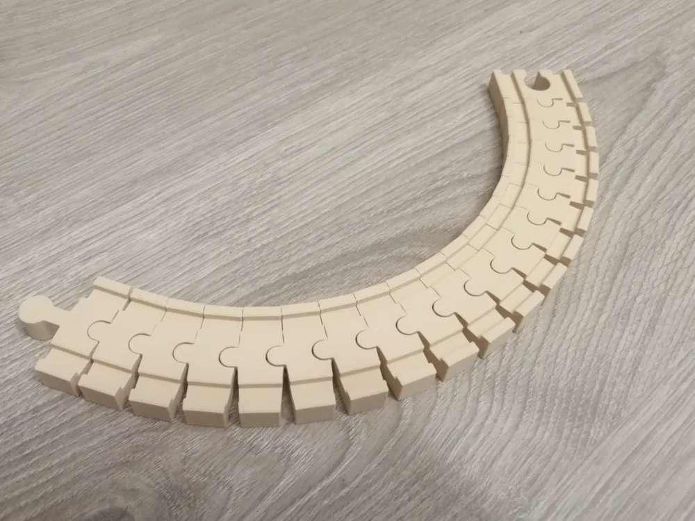 Flexible Rail Track 32cm by Flame - MakerWorld